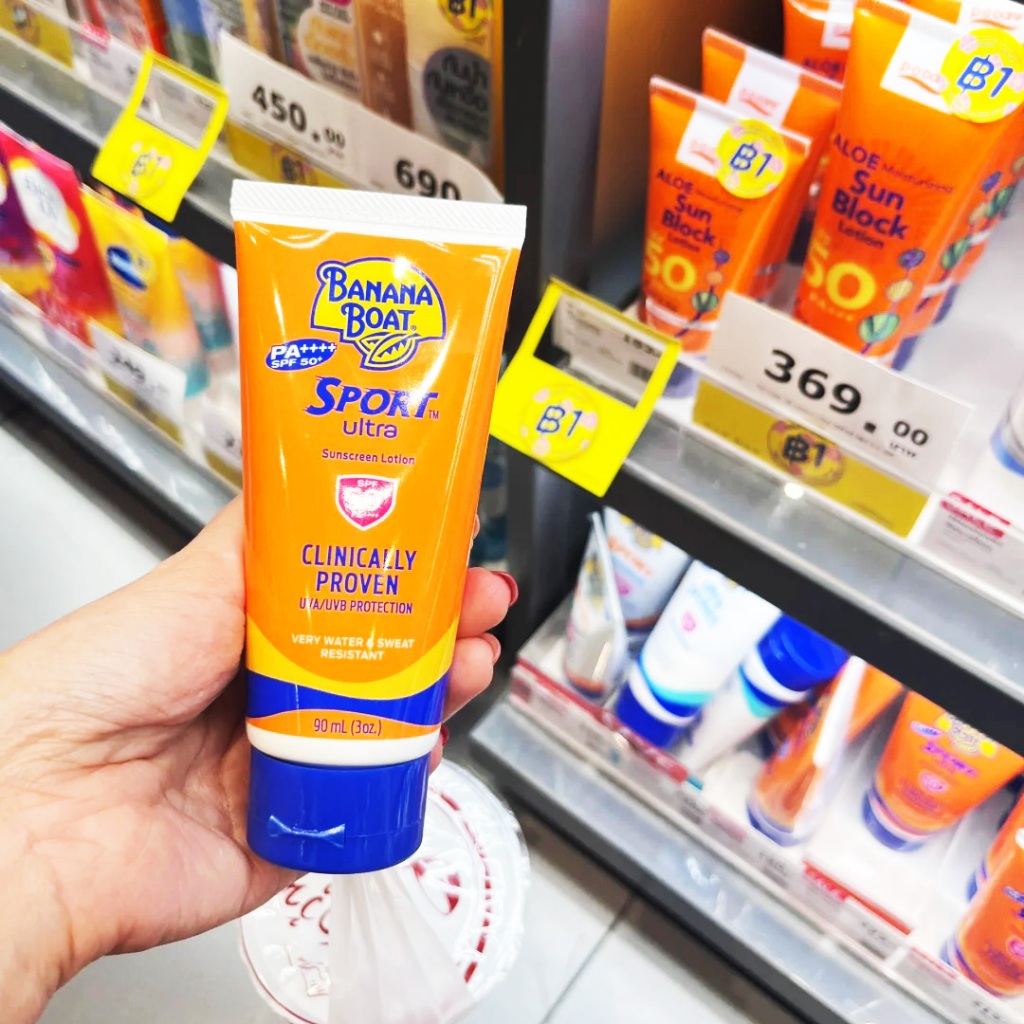 Jual 100%Asli Banana Boat sport sunscreen lotion SPF 110 PA+++ 90ml ...
