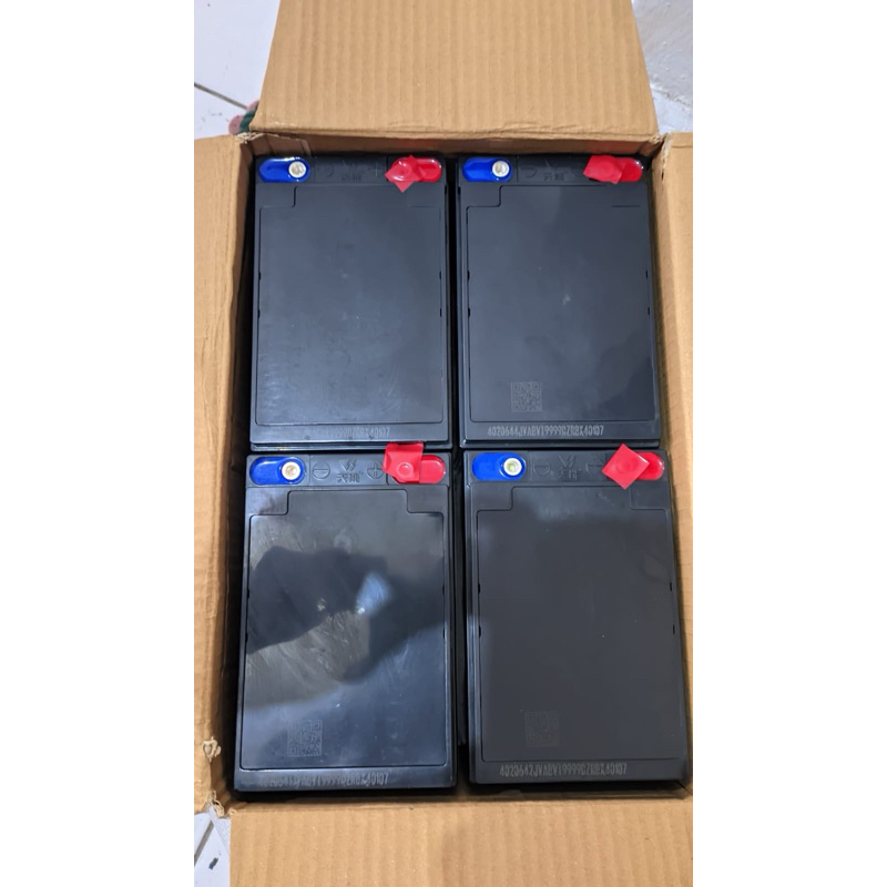 Jual Battery Aki Uwinfly 48v/12ah (1 set isi 4) | Shopee Indonesia