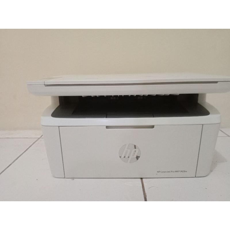 Jual HP Laserjet Pro MFP M28w wireLLess Mesin cetak Poto copy mini ...