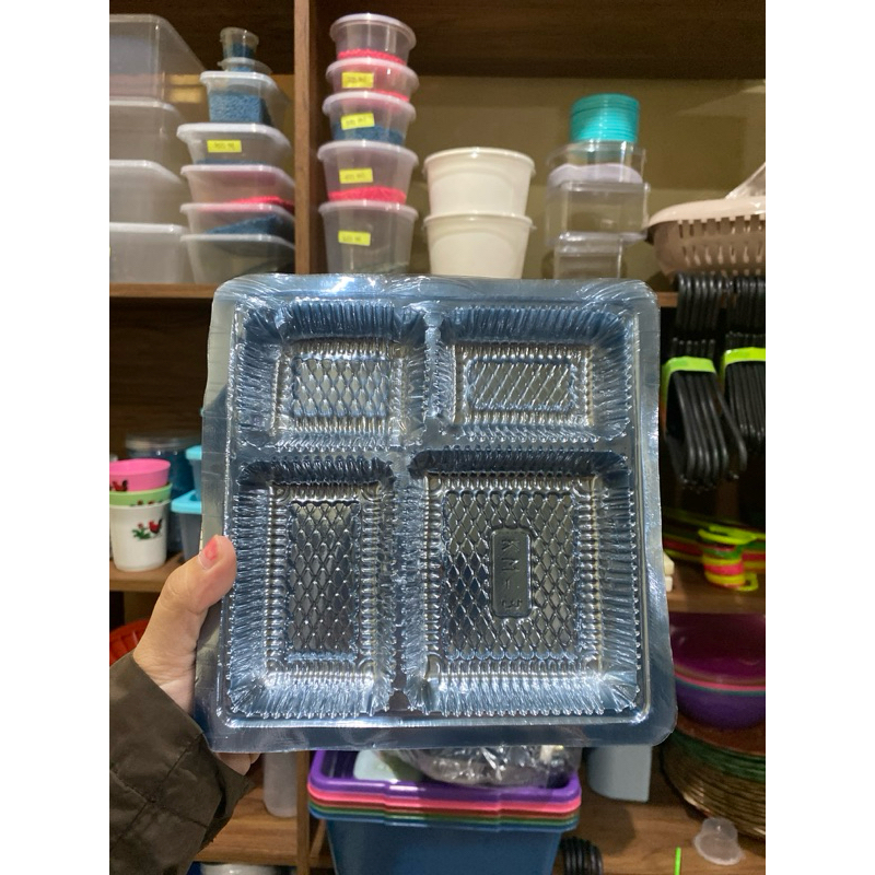 Jual (100 pcs) Mika R8 / Dus Nasi Kotak / Mik Untuk Nasi Kotak / Mika ...