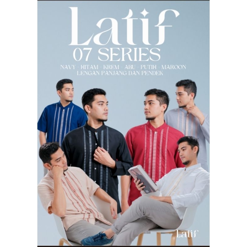 Jual -akifabidOS- Koko LATIF 07 by Althaff Koko bordir khusus size dewasa bisa lengan pendek ...