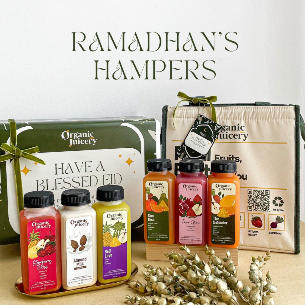 Jual Ramadan Hampers Gift Set Cold Pressed Juice | Eid Hamper | Shopee ...