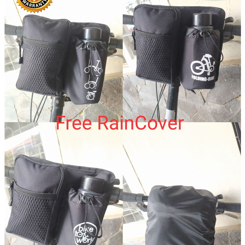 Jual Tas Sepeda Lipat V2 Folding bike tas stang tas sepeda | Shopee ...