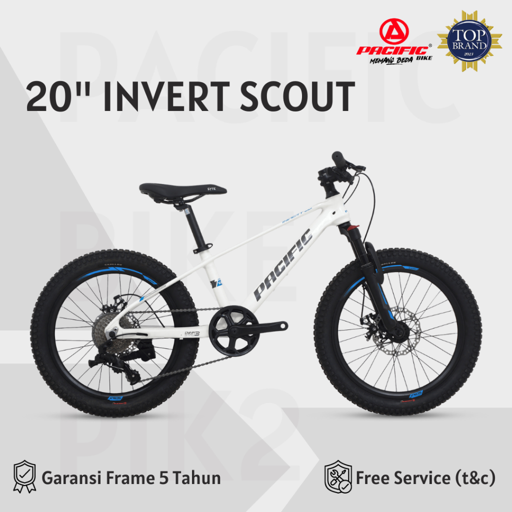 Jual Sepeda MTB PACIFIC Ukuran 20 Inch Invert Scout (Magnesium Frame/9 ...
