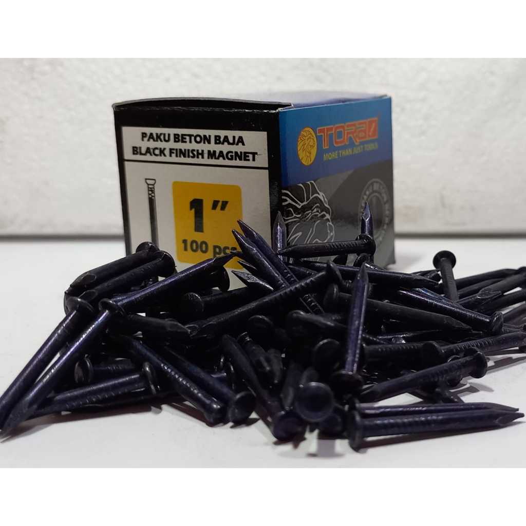 Jual Paku beton hitam Tora 2,5cm (1") | Shopee Indonesia