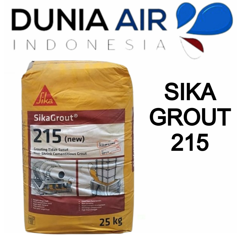 Jual SIKA GROUTING 215 SEMEN GROUTING SIKA 25 KG KHUSUS GOJEK | Shopee ...