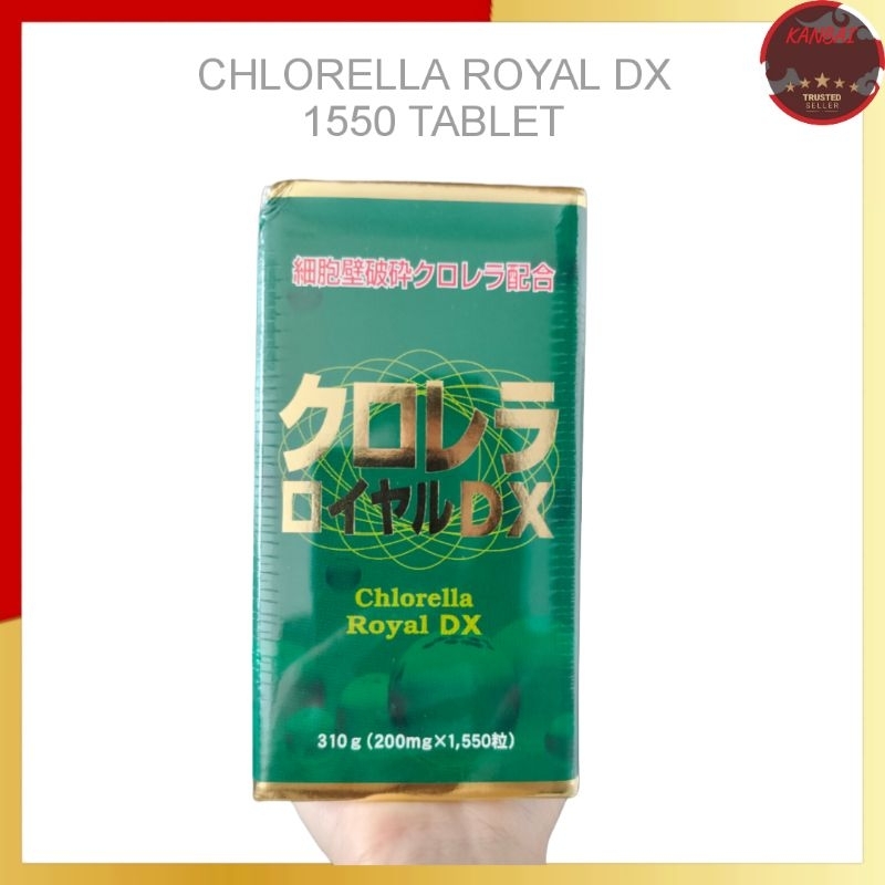 Jual Chlorella Royal DX 1550 Tab - Original Japan | Shopee Indonesia