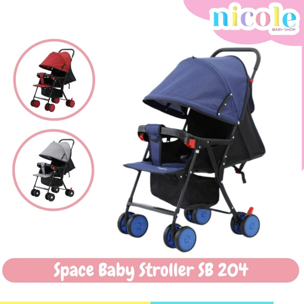 Jual Space Baby Stroller SB 204 / SB 214 / SB 319Q Kereta Dorongan Bayi ...