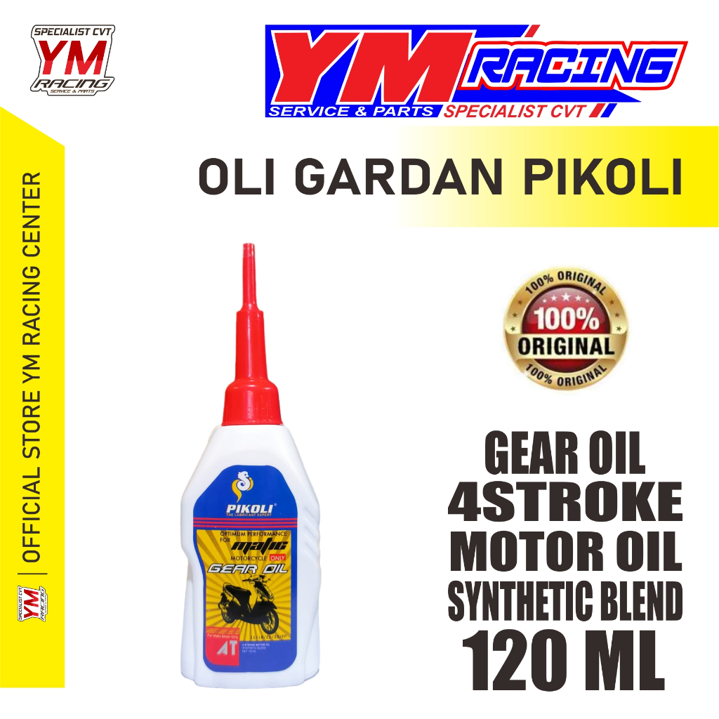 Jual Pikoli Gear Matic Oil 120ml Oli Gardan Motor Synthetic Blend Gir ...