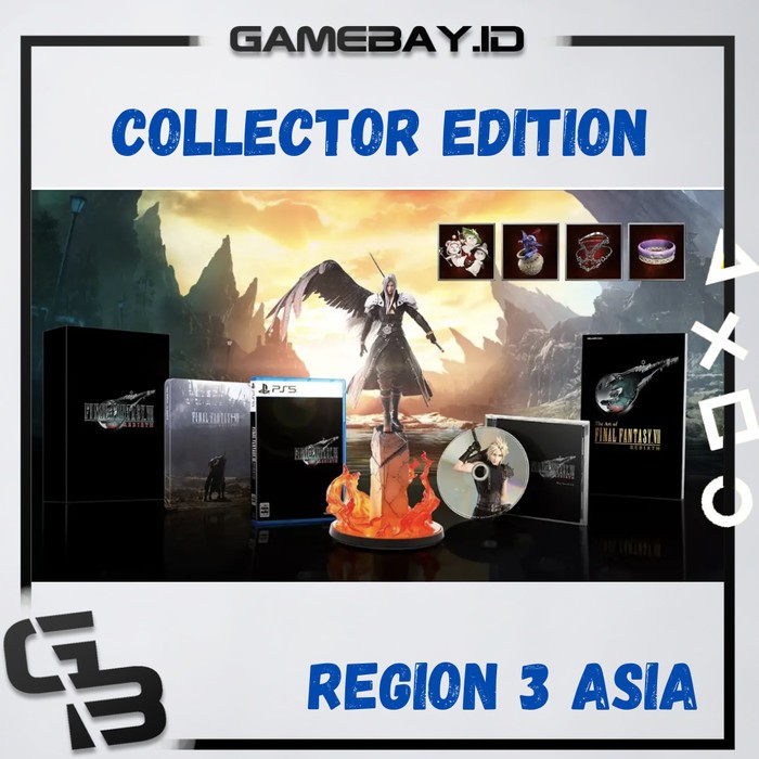 Jual PS5 Final Fantasy VII / 7 - Rebirth Collector Edition FF 7 / FF VII | Shopee Indonesia