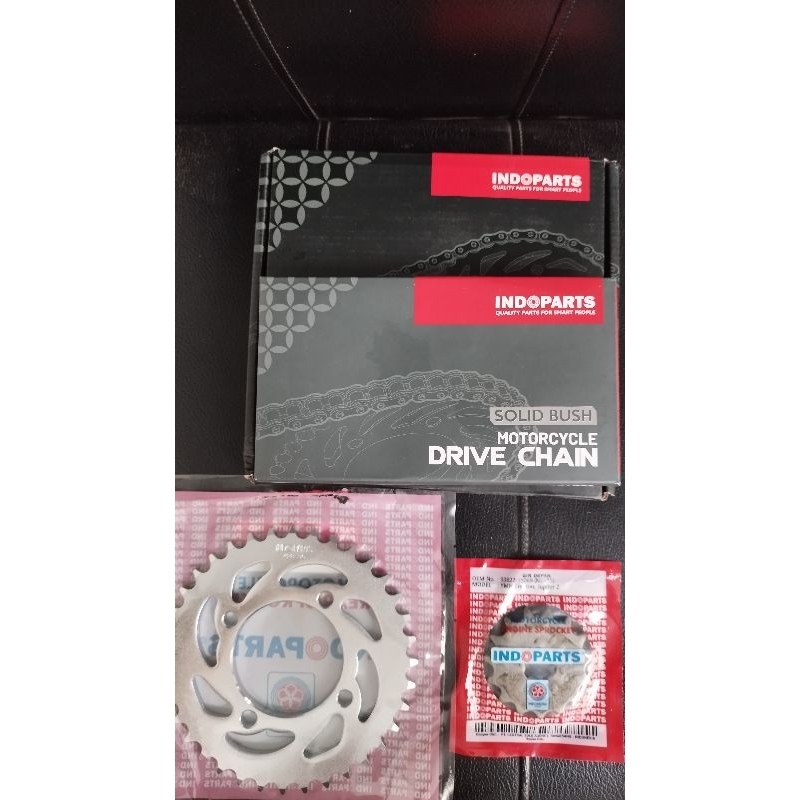 Jual Gear Set / Gir Set / Ger Set / Rantai Roda Set Indopart Honda ...