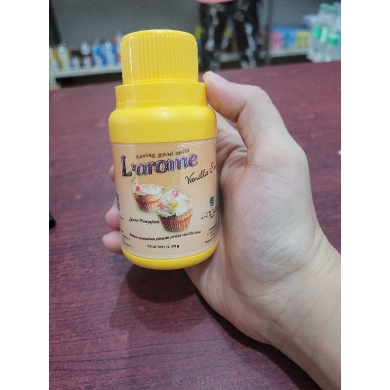 Jual larome vanilla susu powder 50 gr | Shopee Indonesia