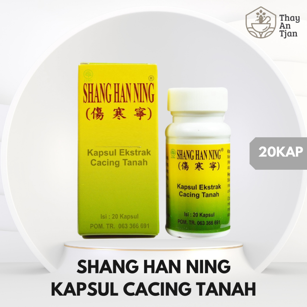 Jual SHANG HAN NING KAPSUL CACING TANAH | OBAT TIPES | TYPUS | Shopee ...