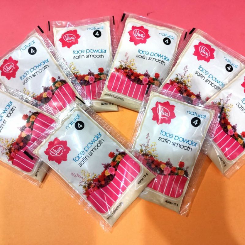 Jual BEDAK TABUR VIVA NO 4 NATURAL SACHET KEMASAN MINI | Shopee Indonesia