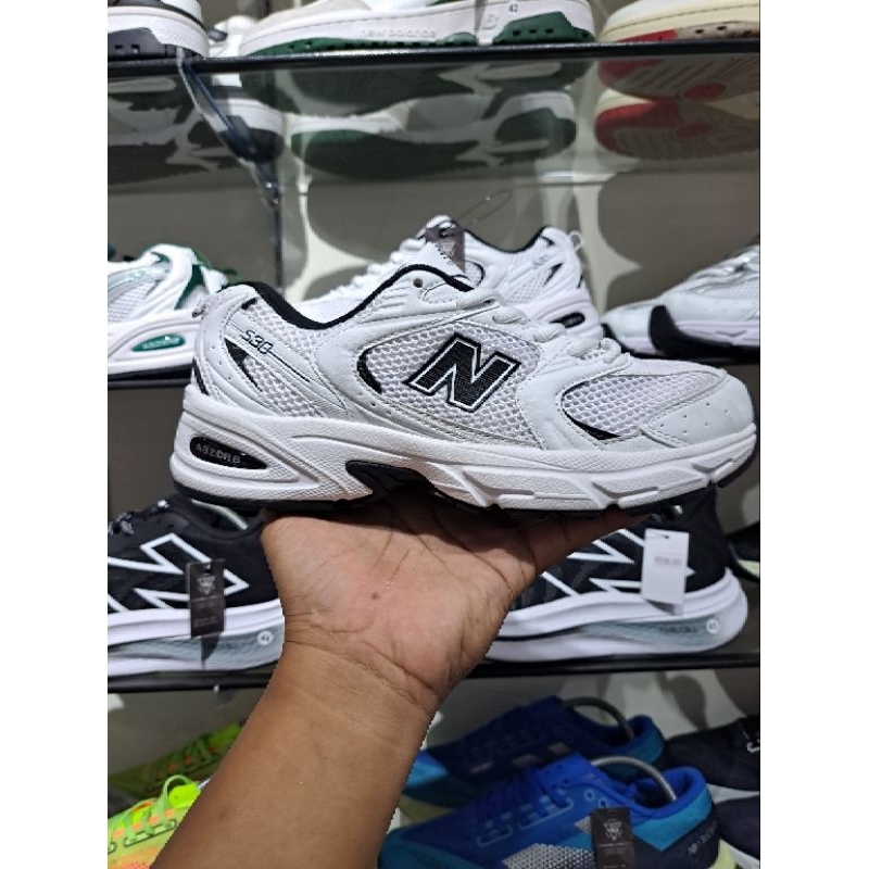 Jual New Balance 530 White Black Size 40 insole 25 cm | Shopee Indonesia