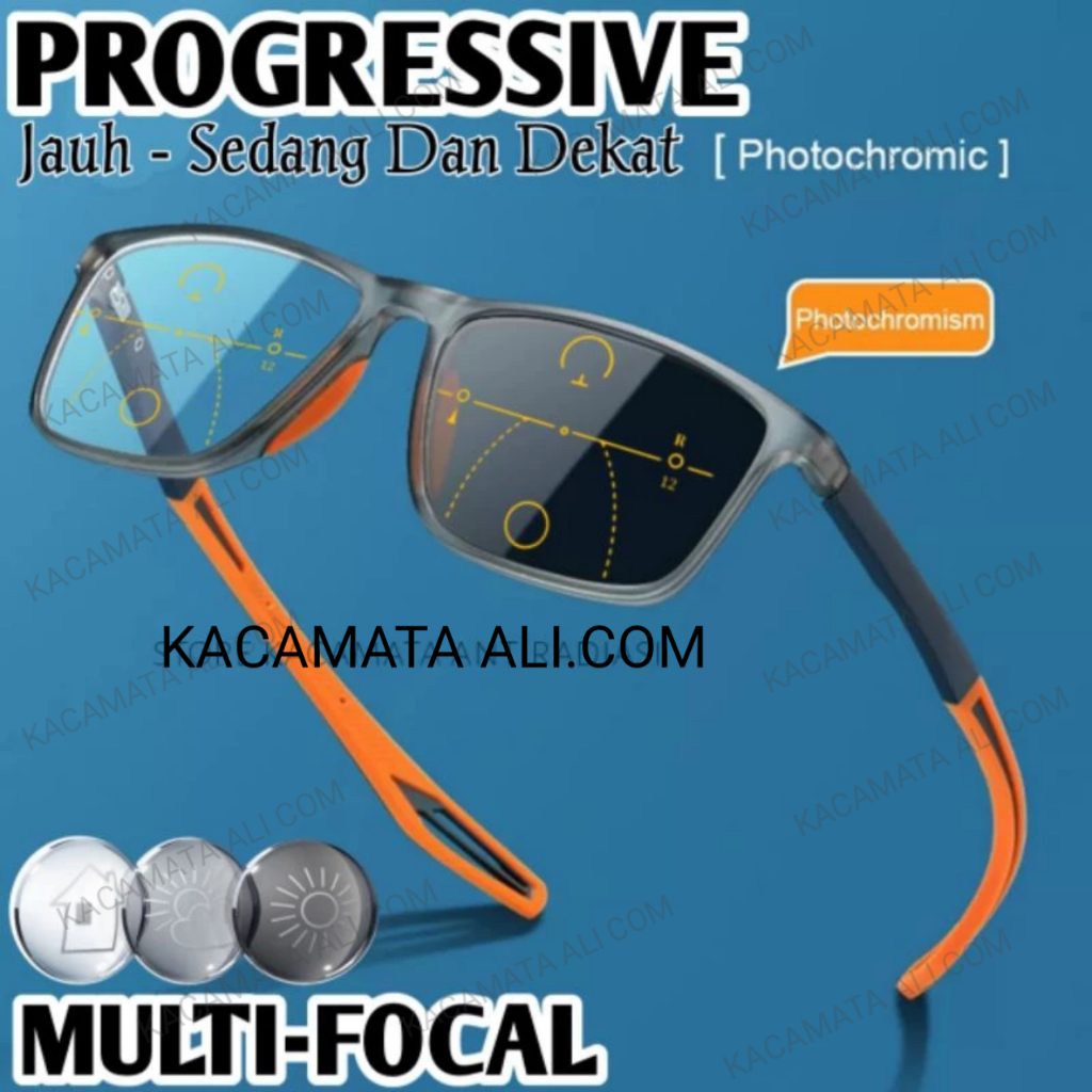 Jual Kacamata Baca Jalan Plus Progresif Photocromic Pria Dan Wanita ...