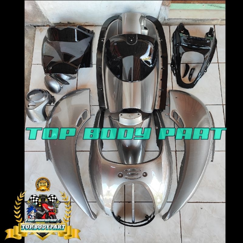 Jual FULL BODY HALUS SCOOPY KARBU ABU ABU MUDA BEST PRODUK | Shopee ...