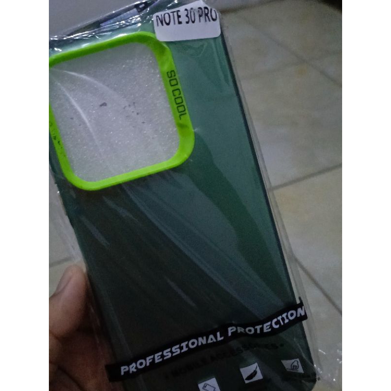 Jual CASING INFINIX NOTE 30 PRO 4G HIJAU | Shopee Indonesia