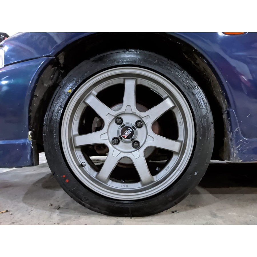 Jual Velg Mobil Ring 16 HSR BOROKO TJH PCD 4x100 Lebar 7 Inch Buat Jazz Calya Sigra Mobilio ...