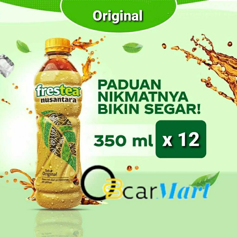 Jual FRESTEA ORIGINAL 350 mL 1 Dus isi 12 Teh Rasa ORIGINAL NUSANTARA ...