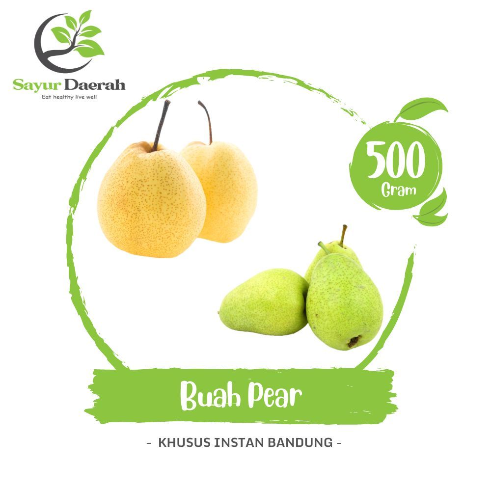 Jual Pear Pir Putih Hijau Century Packham 500 Gr | Sayur Daerah ...
