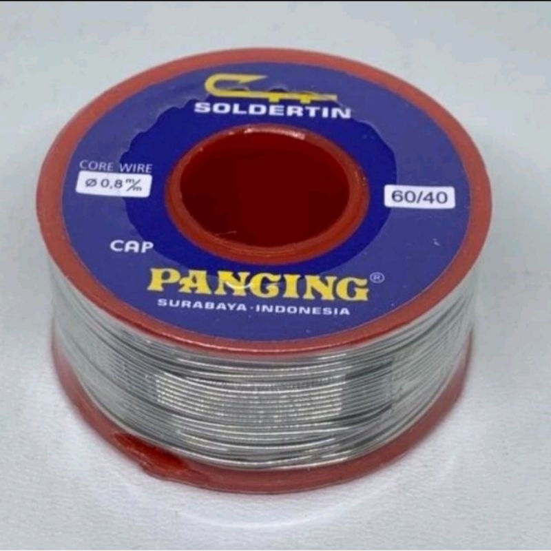 Jual timah solder cap pancing 0.8mm 1/4kg Roll besar 250 gram 60/40 FLUX CORED WIRE | Shopee ...