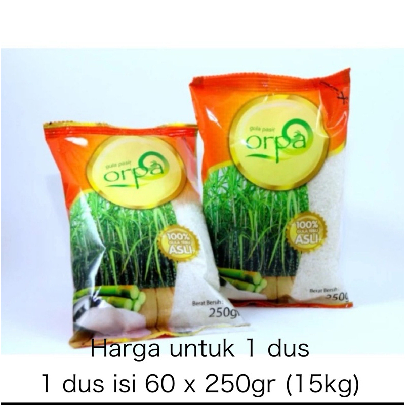 Jual Gula pasir orpa 250 gram | Shopee Indonesia