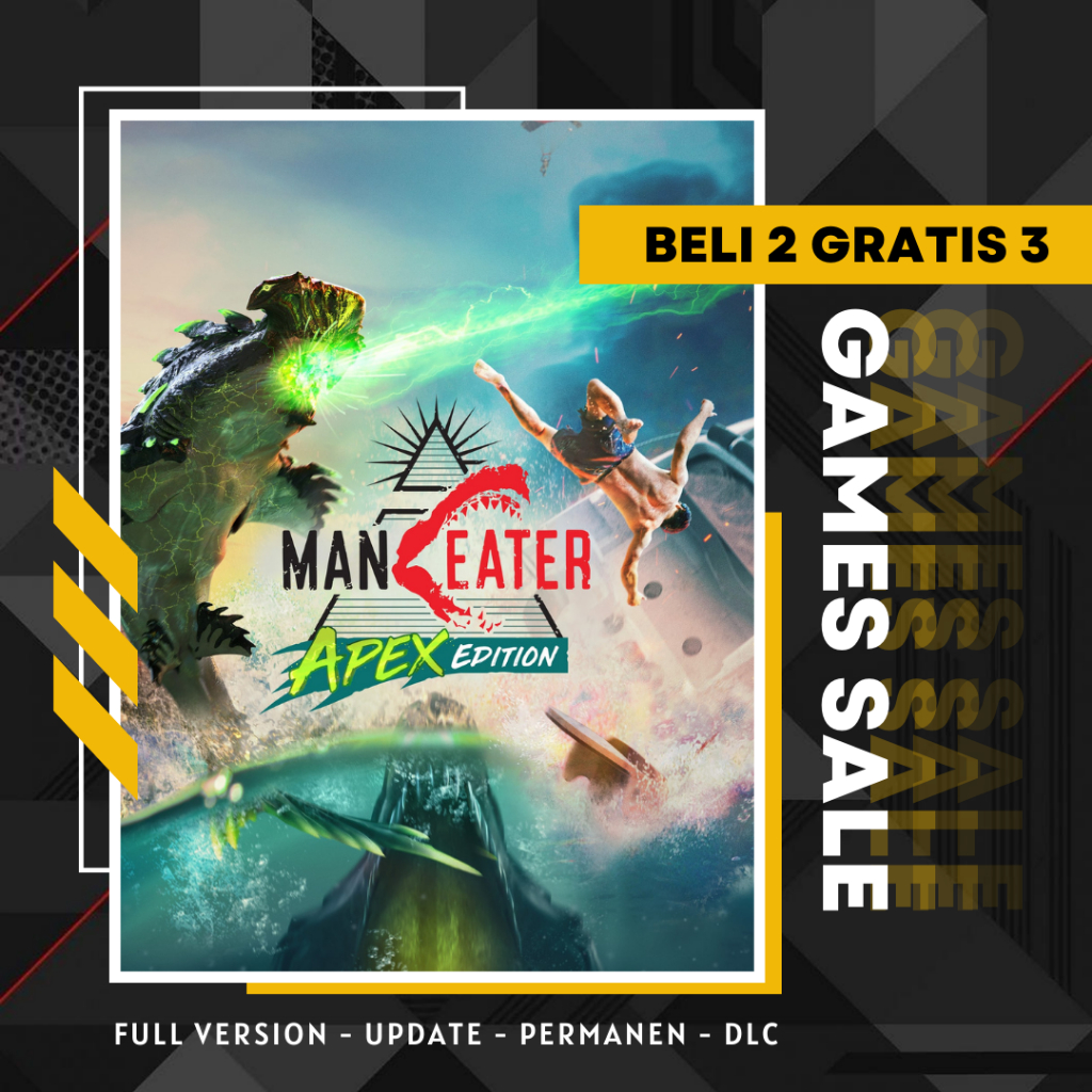 Jual MANEATER APEX EDITION - GAME PC / GAME LAPTOP | Shopee Indonesia