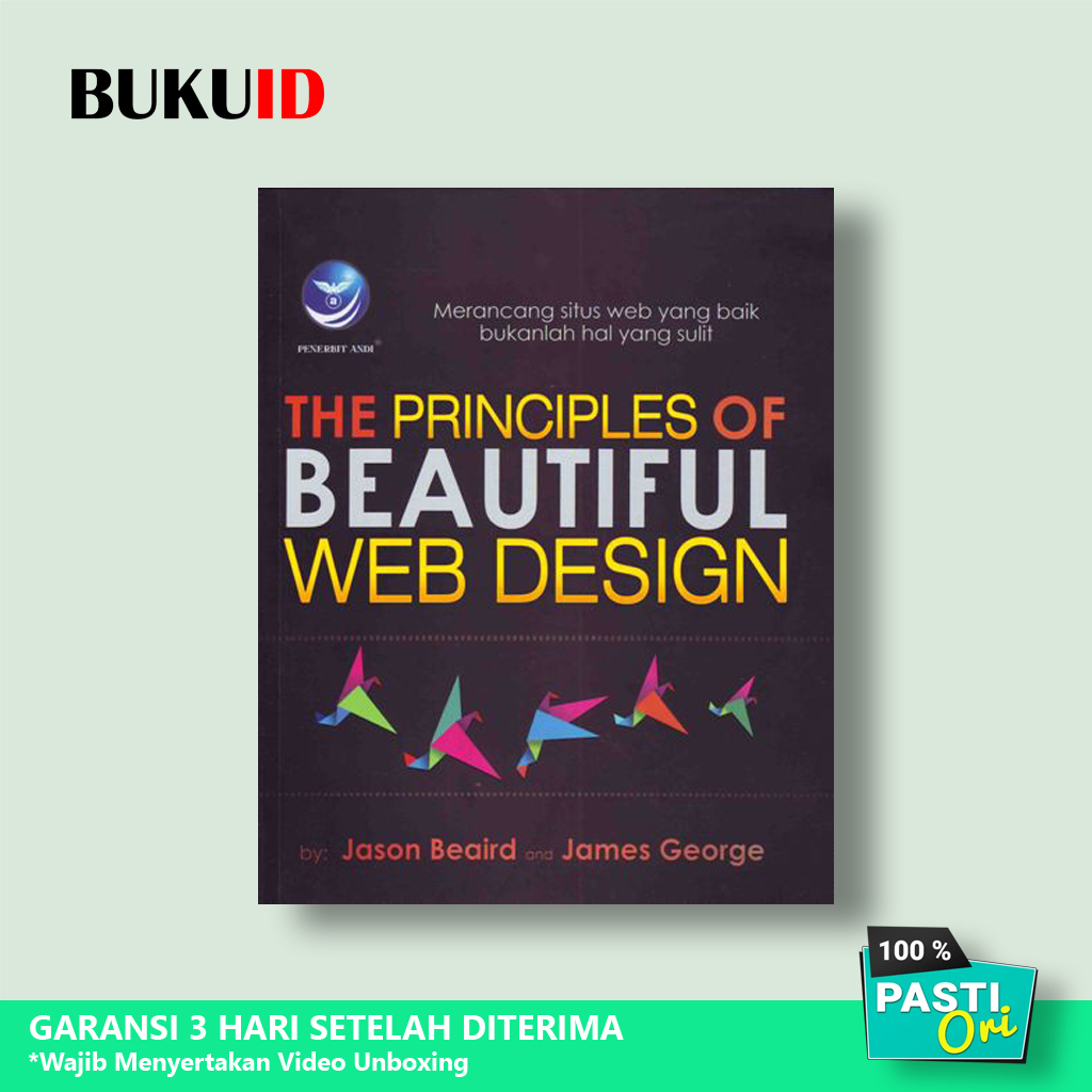 Jual Buku The Principles Of Beautiful Web Design, Merancang Situs Web ... Jual Buku The Principles Of Beautiful Web Design, Merancang Situs Web ...