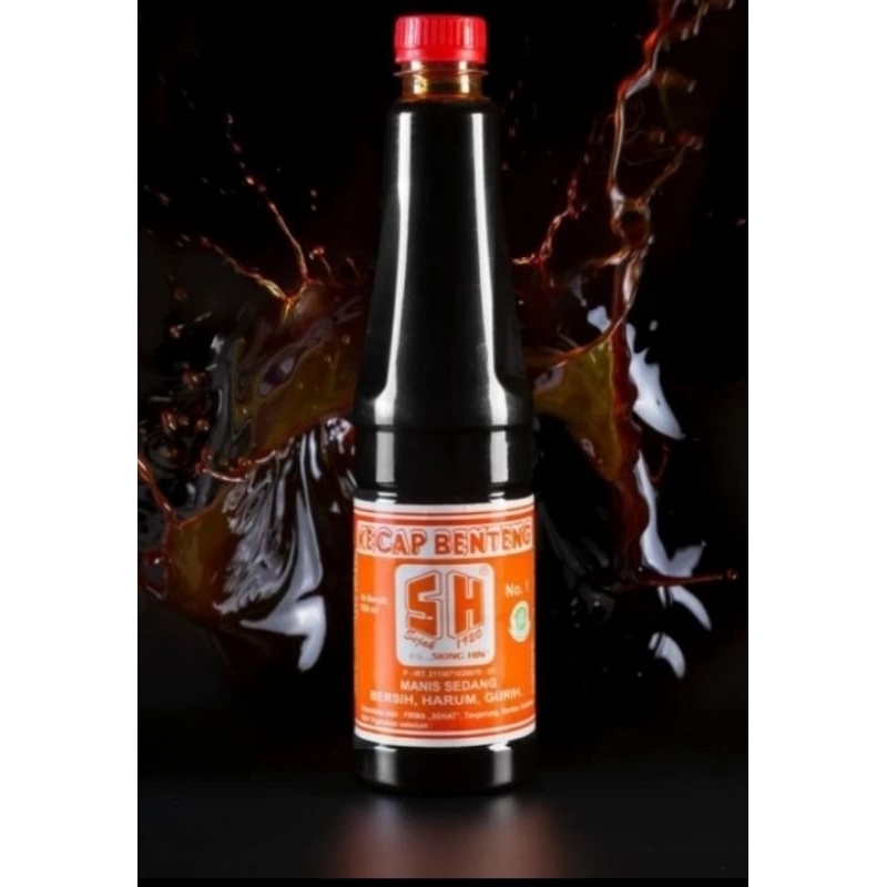Jual Kecap Manis Benteng SH 620ML Botol Plastik 100% HALAL | Shopee ...