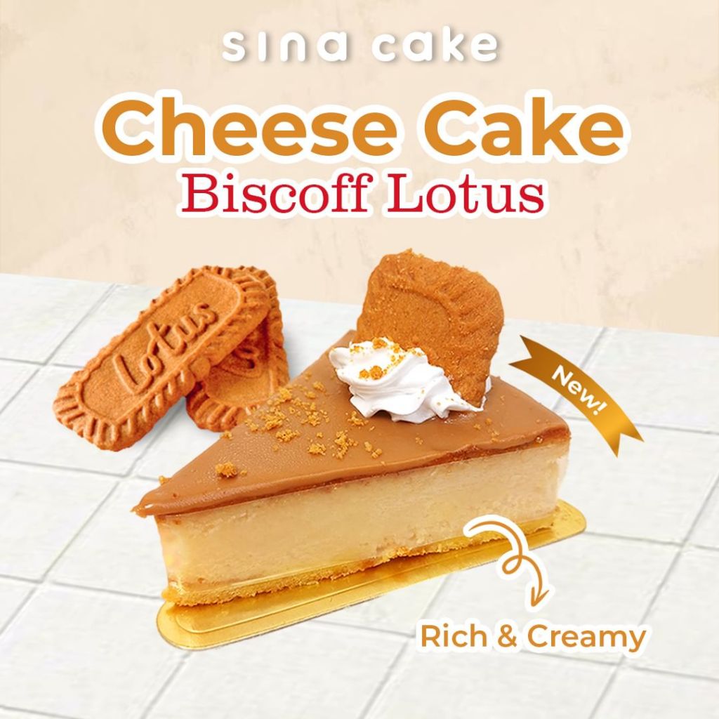Jual Cheese Cake Biscoff Lotus | Shopee Indonesia