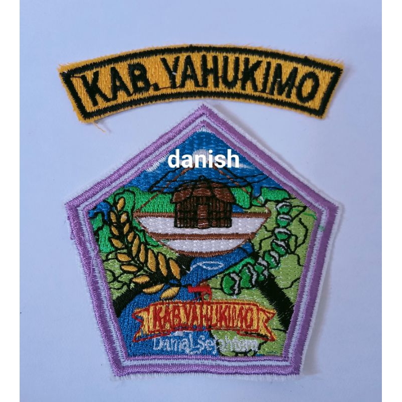 Jual BET BORDIR LOGO LAMBANG PEMKAB KABUPATEN YAHUKIMO | Shopee Indonesia