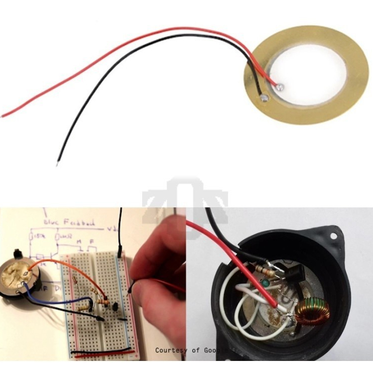 Jual Material Elements Piezo Sensor Electric Elektrik Trigger Wire Tweeter 27mm | Shopee Indonesia