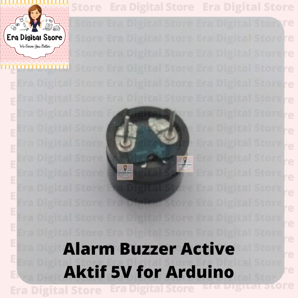 Jual Alarm Buzzer Active Aktif 5v For Arduino Buzz Shopee Indonesia