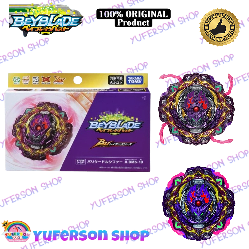 Jual Beyblade Burst B-206 Booster Barricade Lucifer | Shopee Indonesia