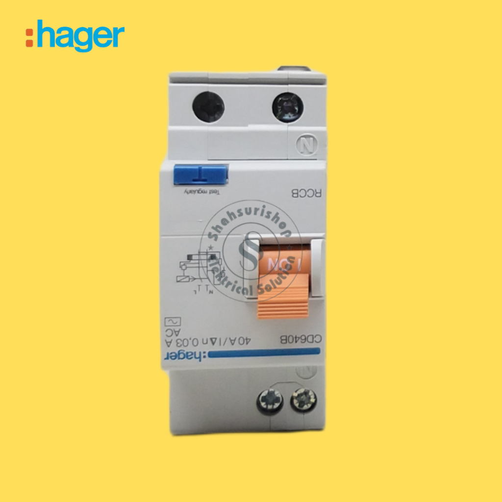 Jual HAGER ELCB/RCCB CD640B 2P 40A 30MA AC | Shopee Indonesia