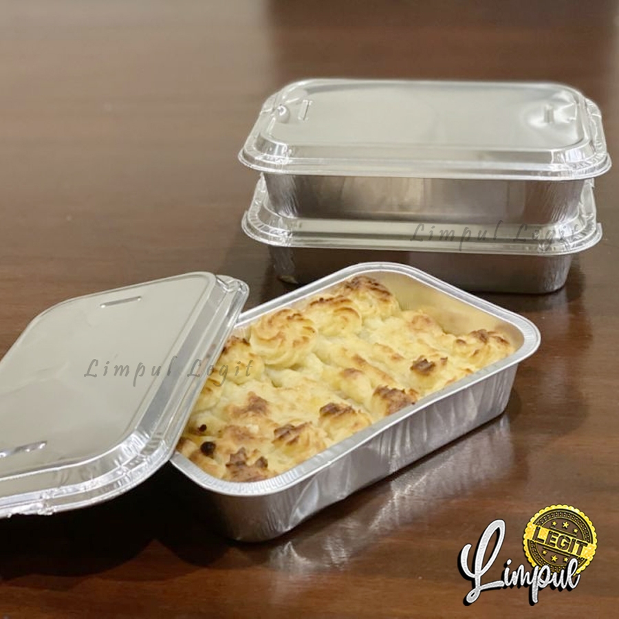 Jual Aluminium Foil Cup BX4381 Alumunium Foil Tray BX 4381 Macaroni ...