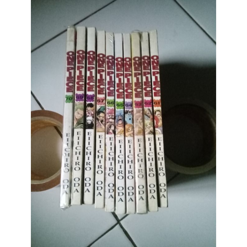 Jual Komik One Piece vol 61-70 Fullset Original | Shopee Indonesia