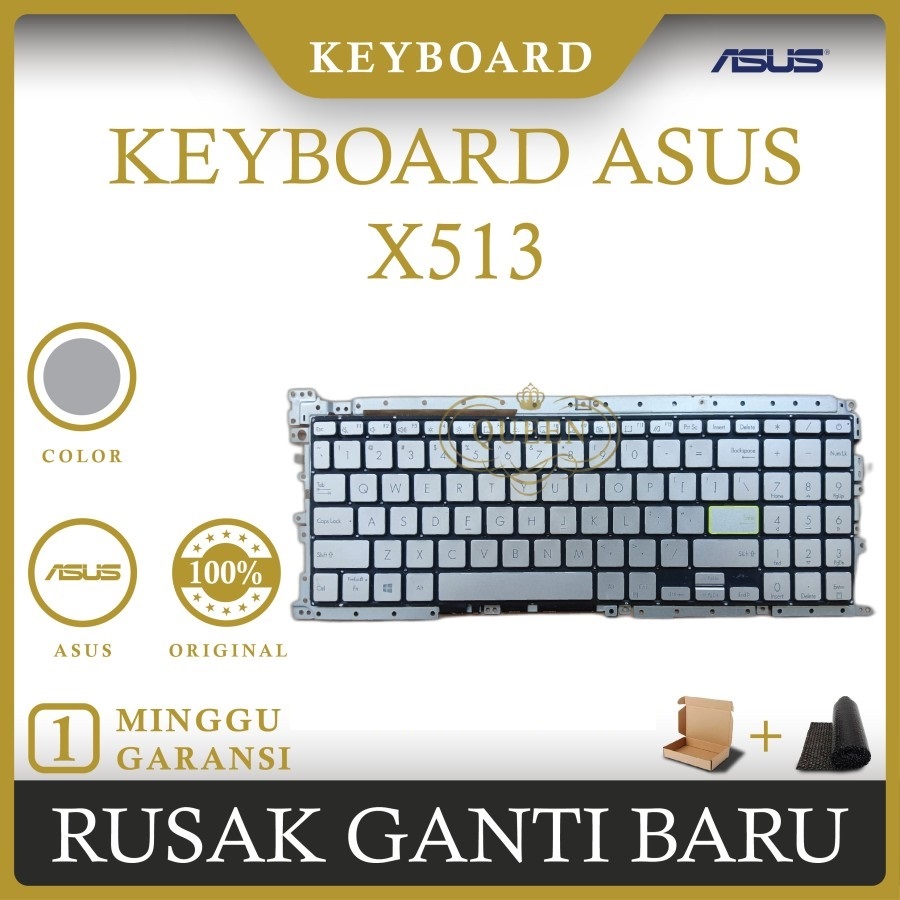 Jual KEYBOARD LAPTOP ASUS Vivobook 15 X513 X513FP X513IA Set Breaket ORIGINAL | Shopee Indonesia