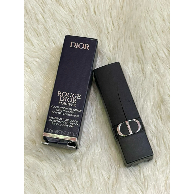 Jual Dior Rouge Dior Forever Transfer-Proof Lipstick - 100 Forever Nude ...