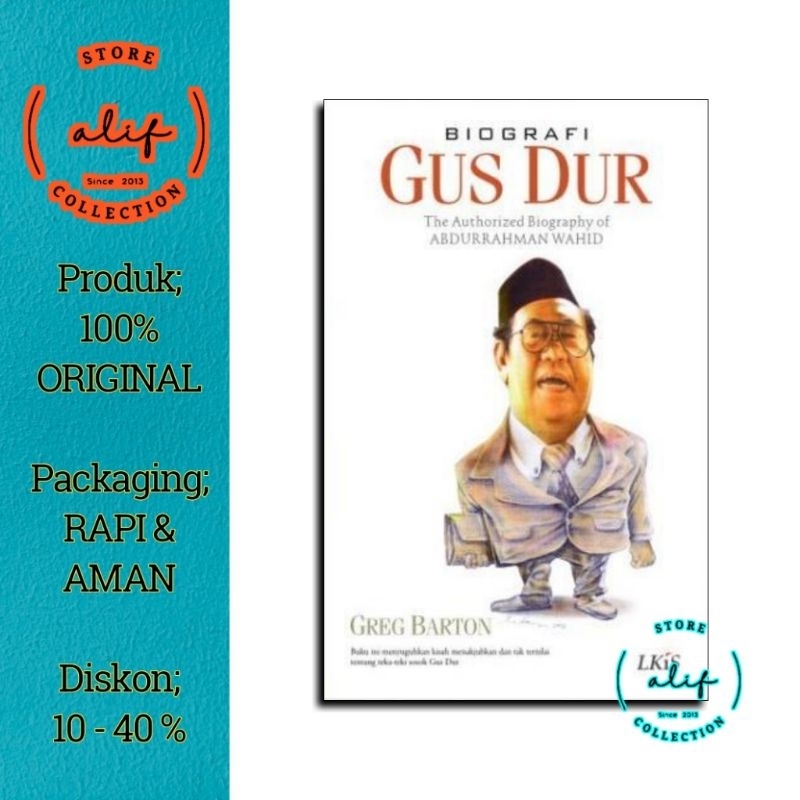 Jual BIOGRAFI GUS DUR The Authorized Biography Of ABDURRAHMAN WAHID ...