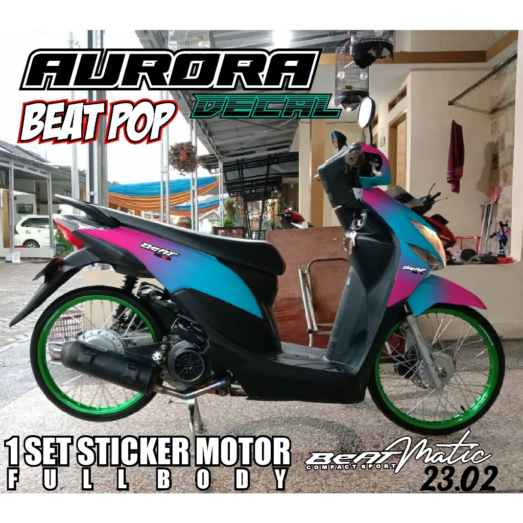 Jual COD DECAL STICKER FULL BODY BEAT POP TERBARU BEAT THN 2016 ...