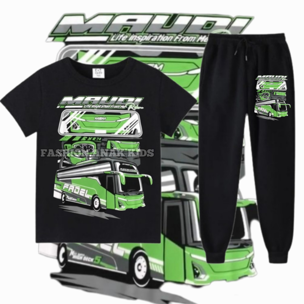 Jual COD SETELAN KAOS ANAK JOGGER ANAK BISMANIA NEW MAUDI JETBUS 5 MSM ...