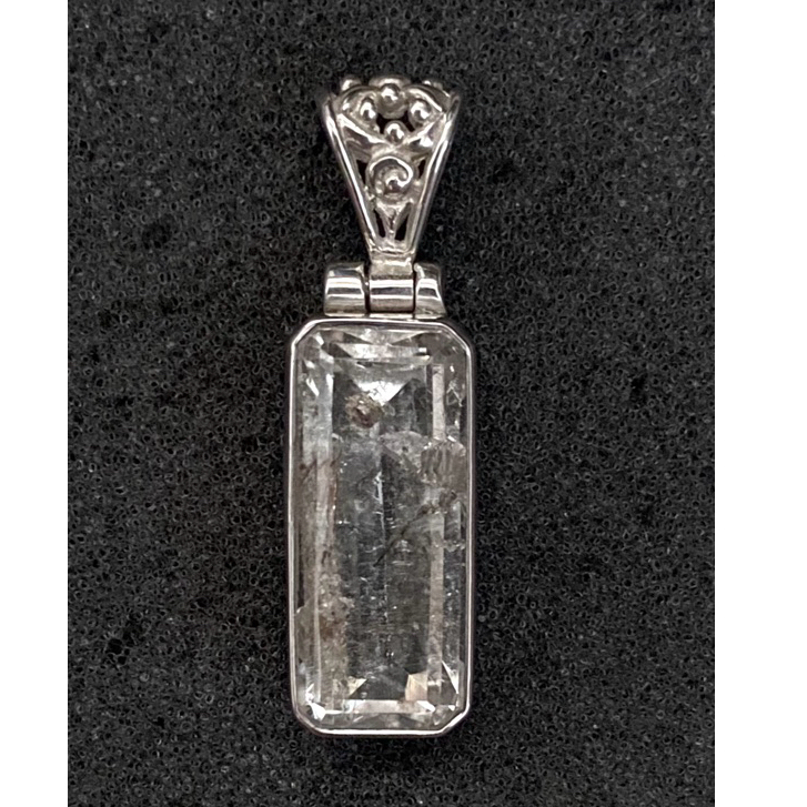 Jual Liontin Perak Phantom Quartz Crystal Type A Pendant (925 Silver ...