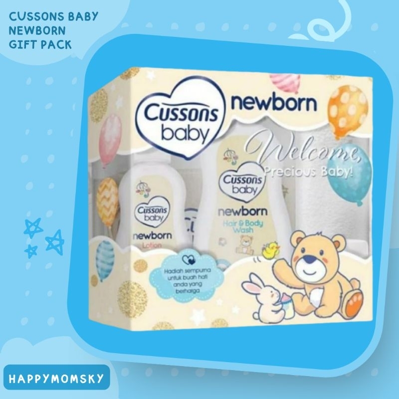 Jual Cussons Baby Newborn Gift Pack | Shopee Indonesia