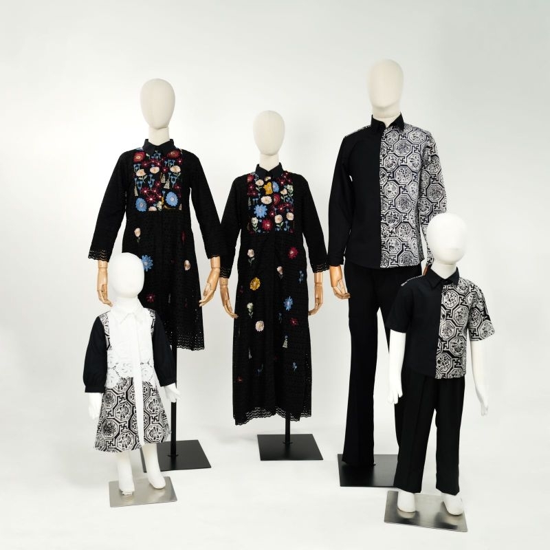 Jual Dress Raya Collection Serie Ivy hitam | Shopee Indonesia