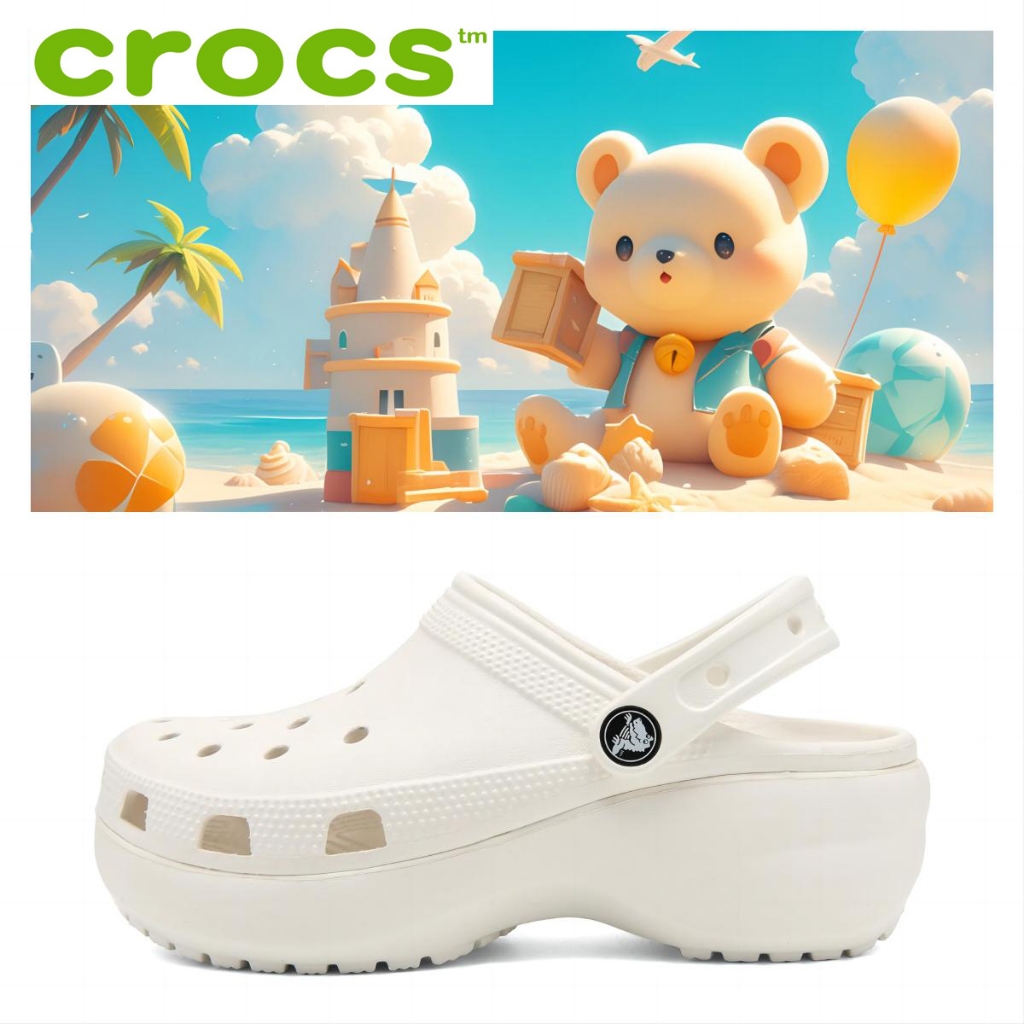 Jual Original Crocs Classic Mega Crush Wanita Sandal | Crocs Unisex ...