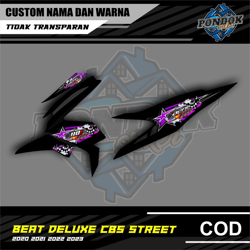 Jual STRIPPING KEREN MOTOR HONDA BEAT DELUXE CBS STREET 2020 2021 2022 ...