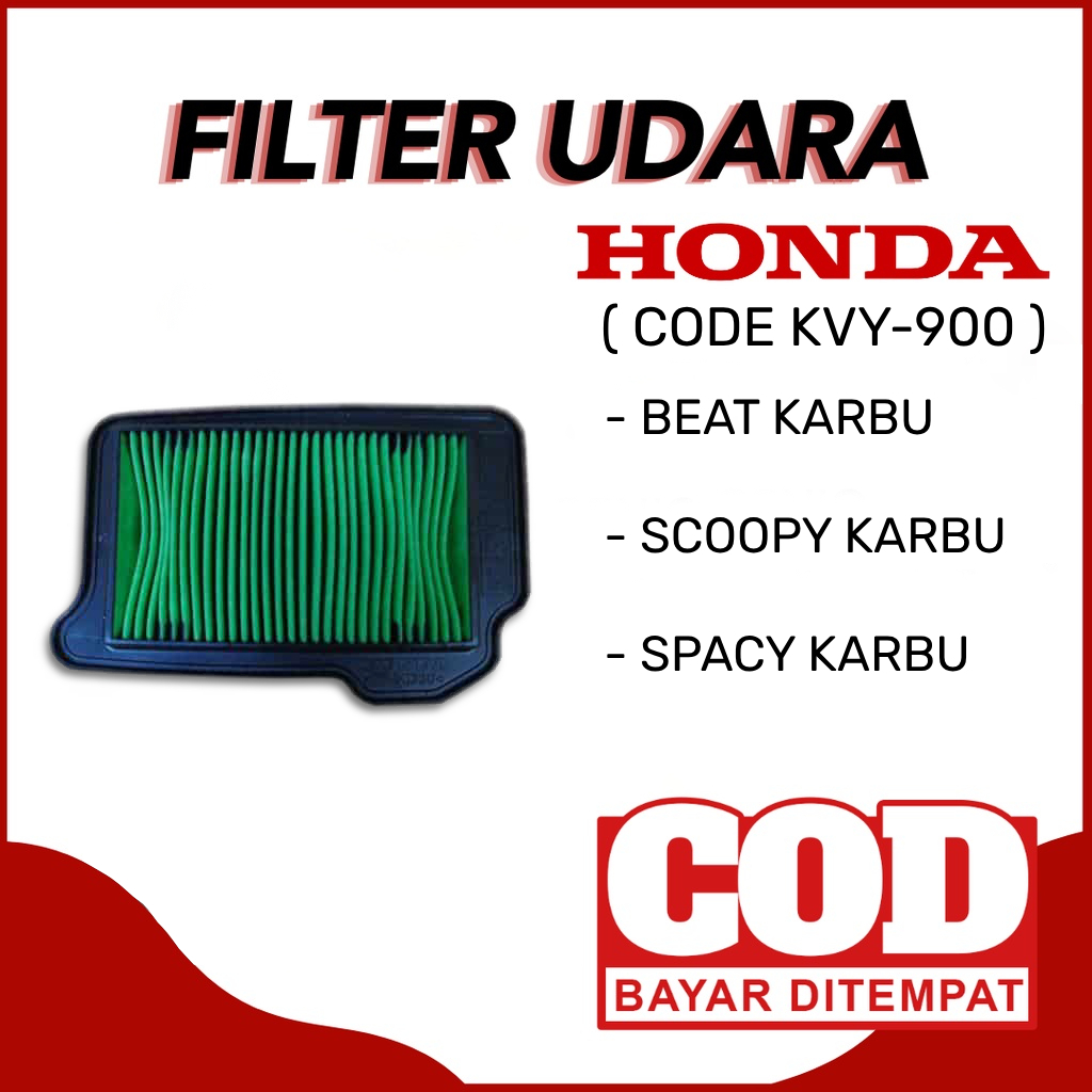 Jual FILTER UDARA SARINGAN UDARA BEAT KARBU, SCOOPY KARBU,SPACY KARBU ...