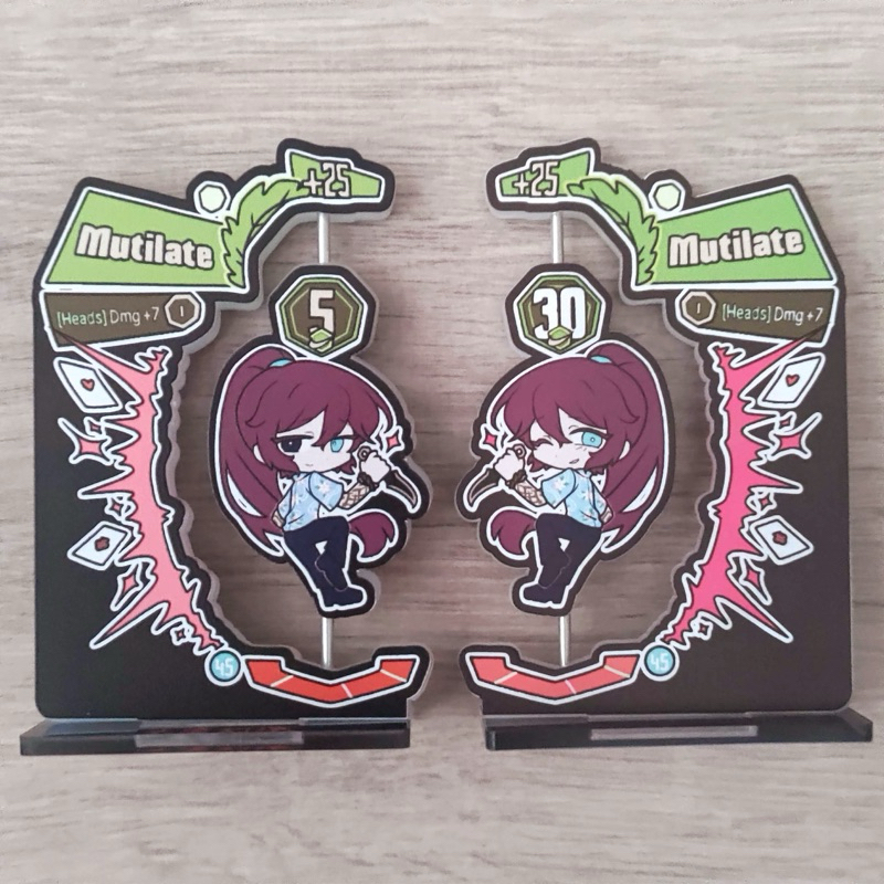 Jual Tingtang Hong Lu Spinning Standee Limbus Company Fanart by Tofuaru ...